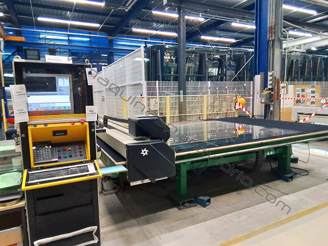 CUTTING TABLE FOR MONOLITHIC GLASS BOTTERO | Máquinas para vidrio